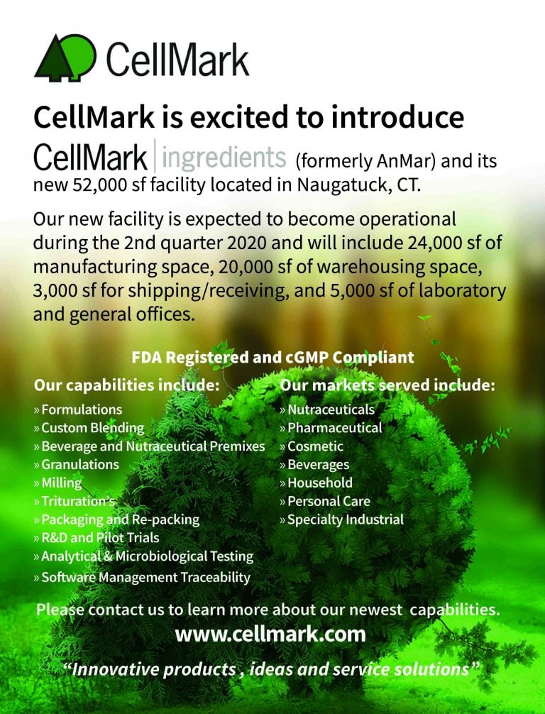 Introducing CellMark Ingredients' new facility in Naugatuck, CT - CellMark