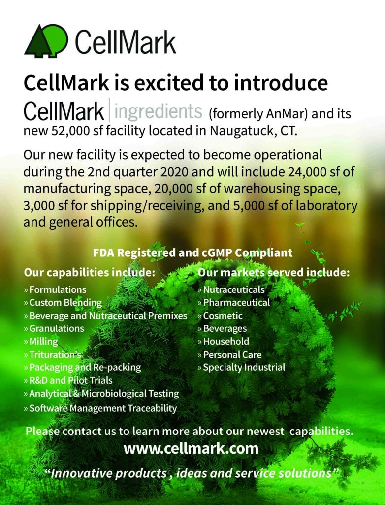 Introducing CellMark Ingredients' new facility in Naugatuck, CT - CellMark